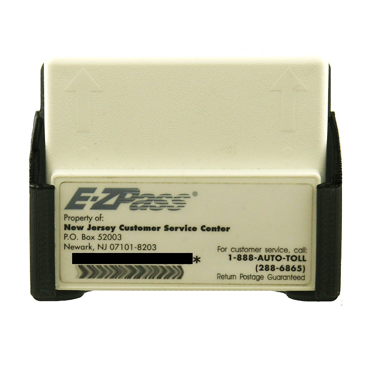 Free Thought Designs Toll Transponder Holder for Old/Large EZ Pass and I-Pass 4 Point Mount (1 Pack)