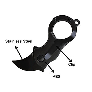 SWBIYING Pocket Knives & Folding Knives,Pocket Knife for Men,Neck Knife Necklace,Tactical Knife Keychain Clip,Edc Knife,Small Mini Pocket Knife,Cool Gadgets Survival,Key Accessories