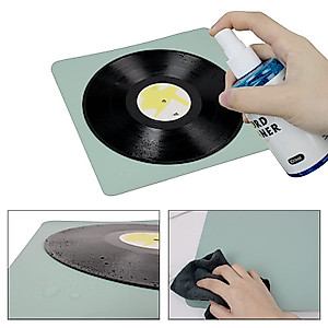 Record Master All Media Disc/Records Cleaning Work Mat,Vinyl Records Cleaning Mat