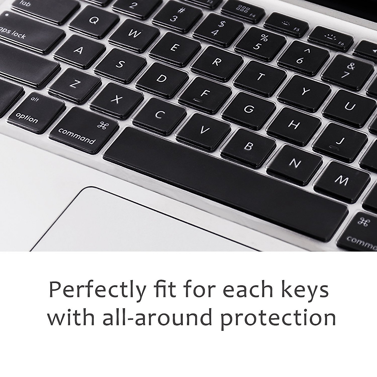 Premium Ultra Thin MacBook Keyboard Cover for Apple MacBook Pro 13 inch Model A1708 Without Touch Bar Only(with Function Keys, 2019-2016 Release), TPU