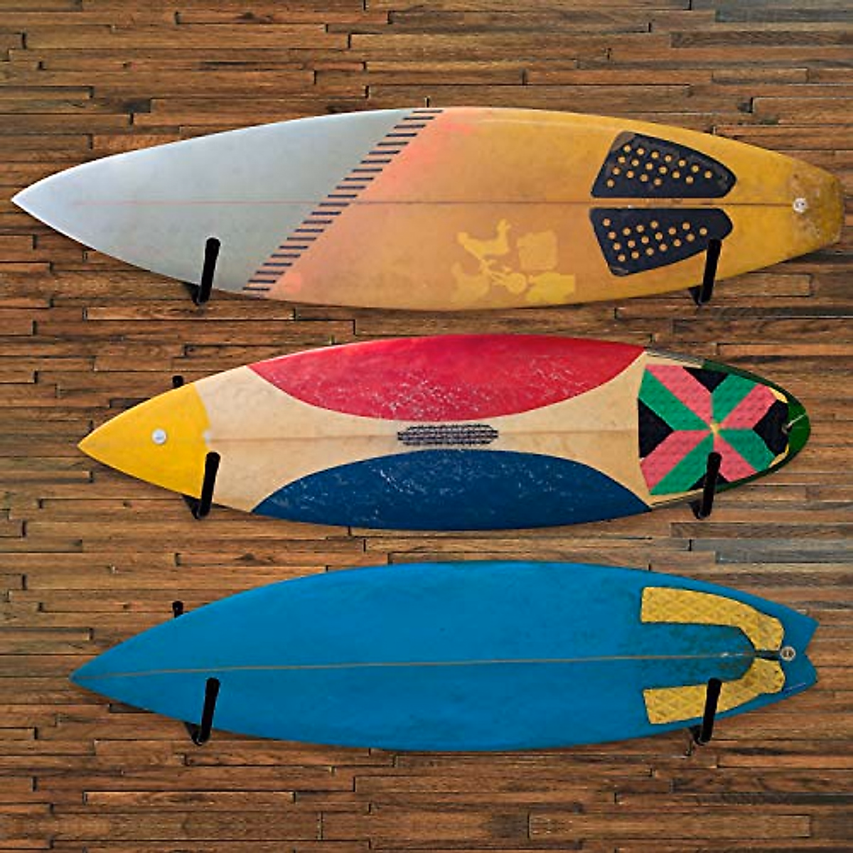 GEEDAR Heavy Duty Garage Storage Hooks (15.3") Kayak Storage Hanger Wall Mounted Rack for Hanging Ladders, Bikes