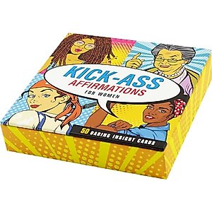 Kick-Ass Affirmations for Women Insight Cards (Deck of 50 Empowering Inspirational Cards)