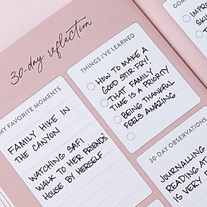 Gratitude Journal/Planner, Edition 3 - Flora. Daily Reflection Notebook. Daily Quotes and Reflection Logs. Sticker Sheet Included. Portable Petite Planner by Erin Condren.