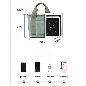 Women's Canvas Handbag Clutch Purse Multilayer Canvas Bag Cross Shoulder Bag Hobo Handbag Black