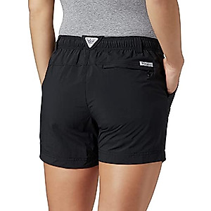 Columbia Women's Backcast Water Short, Black, 3xx5
