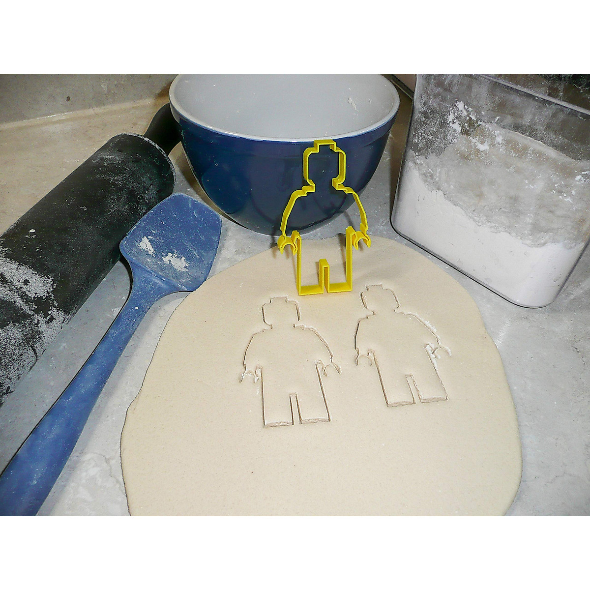 LEGO COMPATIBLE PERSON BUILDING BLOCK CHARACTER SPECIAL OCCASION COOKIE CUTTER BAKING TOOL 3D PRINTED MADE IN USA PR450