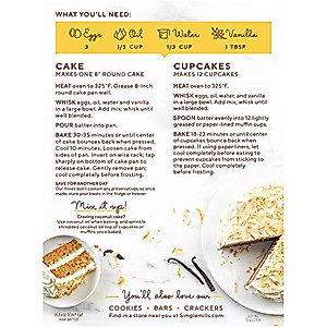 Simple Mills, Baking Mix Variety Pack, Banana Muffin & Bread, Chocolate Muffin & Cake, 3 Count & Almond Flour Baking Mix, Gluten Free Vanilla Cake Mix, Muffin pan ready