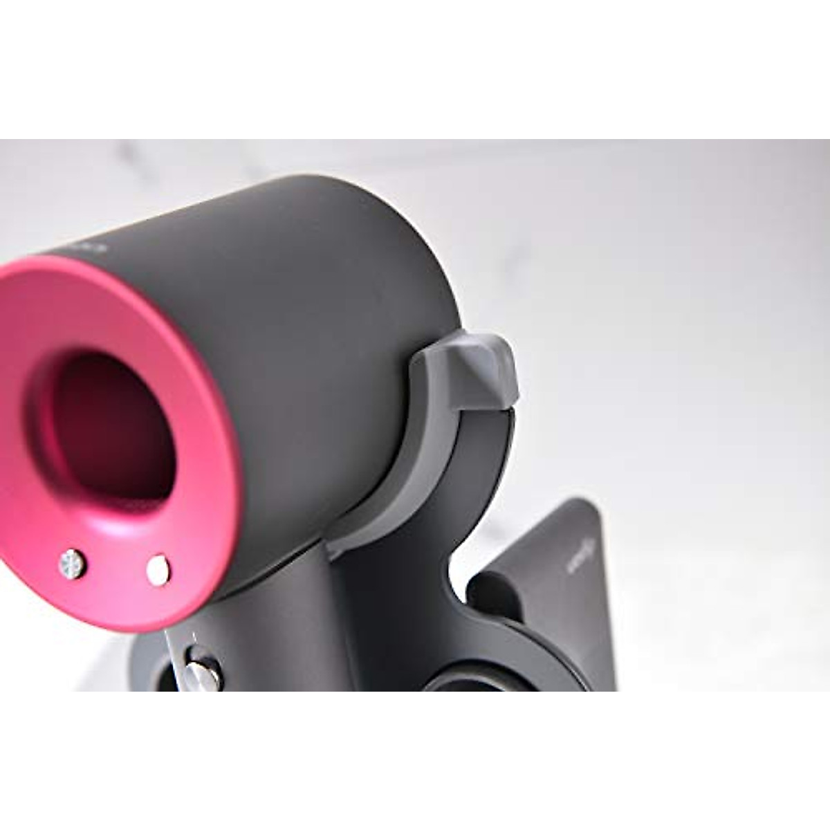 I'SMARTMOON Hair Dryer Holder for Dyson Supersonic, Aluminum Alloy Bracket Power Plug Holder, Bathroom Organizer for Dyson Supersonic hairdryer Care Tools…