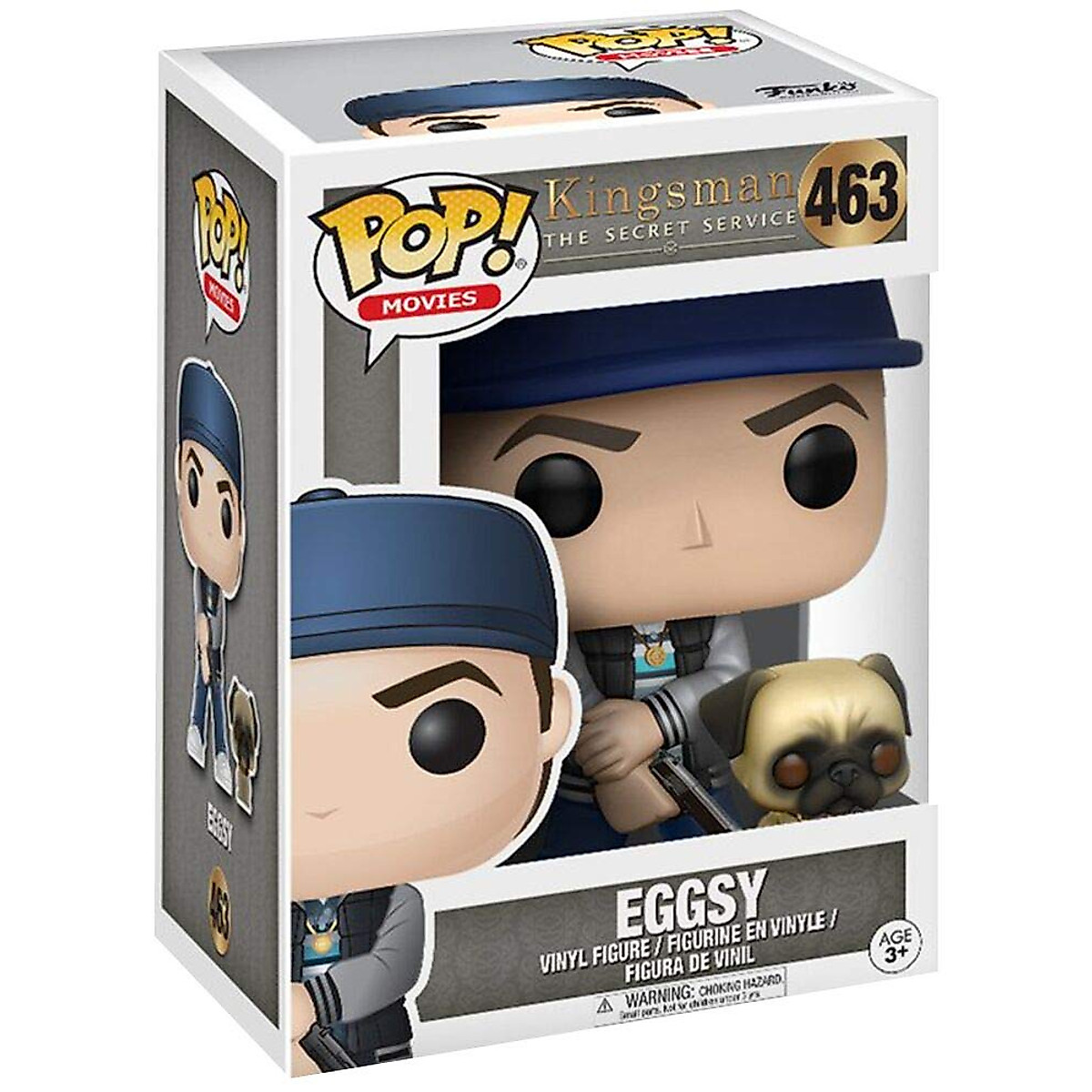 Funko POP Movies Kingsman Eggsy with JB Action Figure