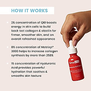 Timeless Skin Care Coenzyme Q10 Serum - 4 oz - Powerful Anti-Aging Formula - Includes Coenzyme Q10, Matrixyl 3000 & Hyaluronic Acid - Restore & Replenish Skin, Smooth Wrinkles - All Skin Types