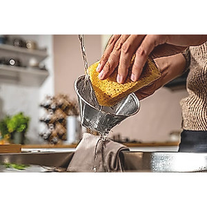 ZWILLING Pour Over Coffee Maker, 16 oz, 1-4 cups, 18/10 Stainless Steel Sustainable and Reusable Filter, Easy-To-Grip Handle with Anti-Slip Bottom Plate, Dishwasher safe