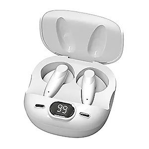 Iryreafer Wireless Earphones Universal Fingerprint Touching Low Latency Hands-Free Comfortable Noise Cancelling IPX5 Waterproof Stereo Sports