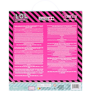 Townley Girl L.O.L Surprise Ultimate Makeover Set with over 20 Pieces, Including Lip Gloss, Nail Polish, Press-On Nails, Nail Stickers and Reversible Sequin Bag, Ages 5+