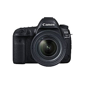 Canon EOS 5D Mark IV Full Frame Digital SLR Camera with EF 24-70mm f/4L IS USM Lens Kit (Renewed)
