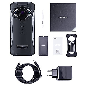 DOOGEE S98 PRO Rugged Smartphone, 8GB+ 256GB Android 12, Thermal Imaging Camera, 48MP 20MP Night Vision Camera, 6000mAh Big Battery, FHD IP68 Waterproof Cell Phone, NFC