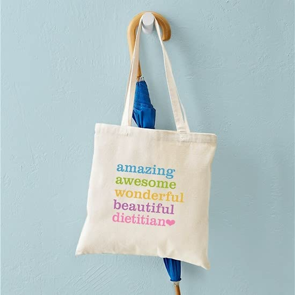 CafePress Amazing Awesome Wonderful Natural Canvas Tote Bag, Reusable Shopping Bag