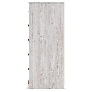 Signature Design by Ashley Paxberry Bohemian 5 Drawer Chest of Drawers, White