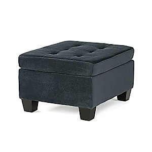 Christopher Knight Home Canterbury Fabric Sectional Set, Charcoal