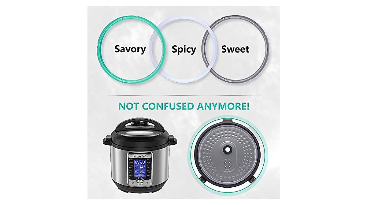6 Quart Instant Pot Sealing Ring - Premium Silicone Gaskets