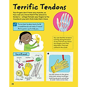 The Human Body: Anatomy Facts and Activity Book for Kids Ages 5-9 with Experiments, Diagrams, Mazes, Coloring, Dot-to-Dots, and More! (Gold Stars Series)