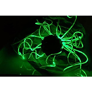 Wild Grass Solar Garden Lights. 3 Sprigs of Green Grass, 1.2 foot Tall