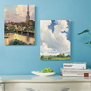 Simetufy 11 x 14 inch 12 Pack Painting Canvas, Canvas Boards for Painting Canvas Panels Gesso Primed Acid-Free 100% Cotton Canvases for Acrylics Oil Watercolor Tempera Paints