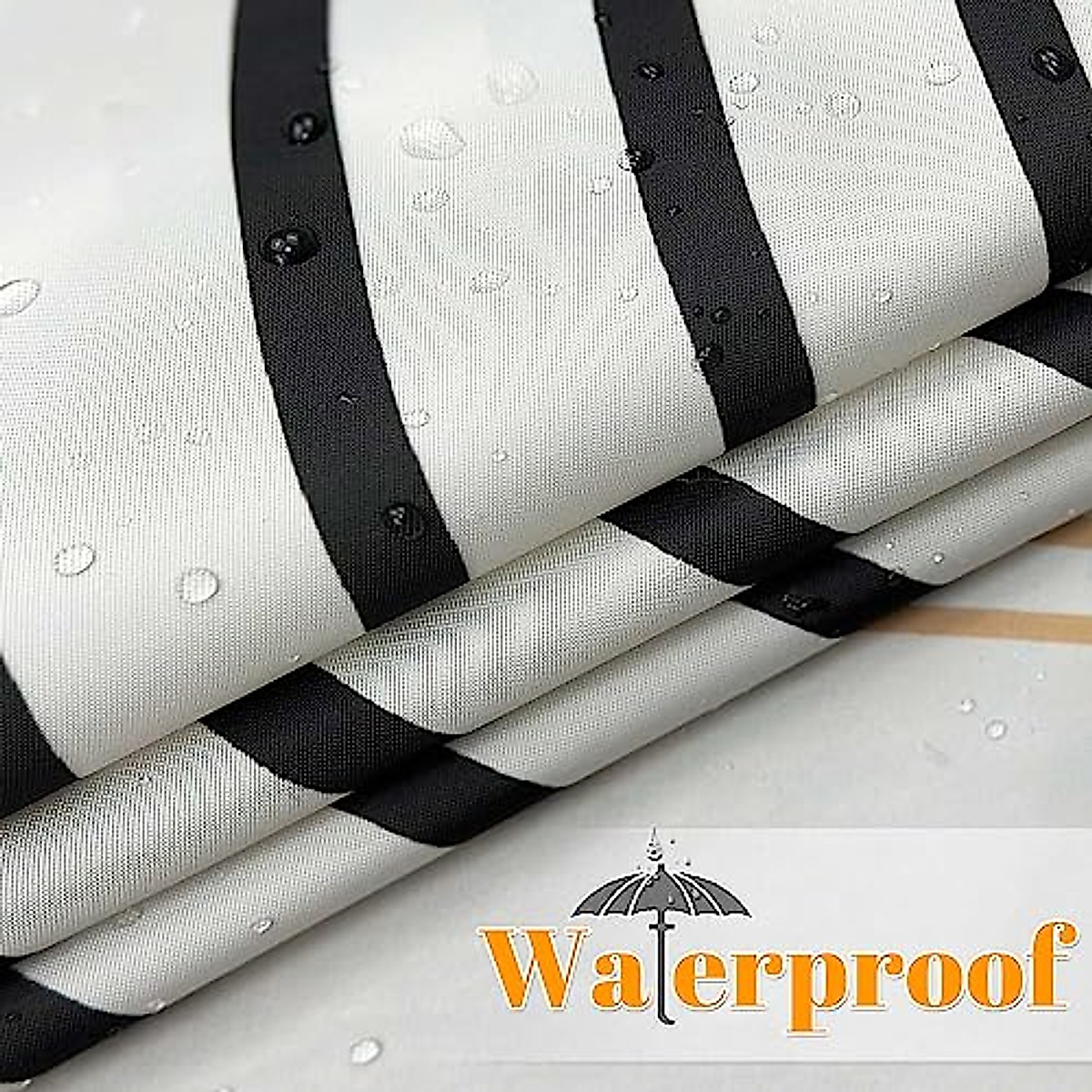 GiuMsi 72"X72" Boho Mid Century Black and White Shower Curtain Sets with Tassel Pendants Arch Sun Modern Minimalistic Leaves Bathroom Curtains Waterproof Durable Ployester 12 Hooks Home Decorations