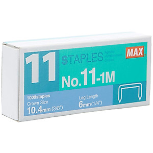DHP comerpa SLU Max Staples – No. 11, Pack of 10, 1 m