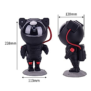 Astronaut Galaxy Projector Night Light, 360° Adjustable Star Projector Night Light with Timer, Nebula Galaxy Projector with Remote Control for Bedroom, Ceiling, Home Decor, Party, Gaming Room