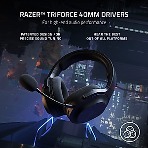 Razer Barracuda X Wireless Multi-Platform Gaming and Mobile Headset: 250g Ergonomic Design (Renewed)