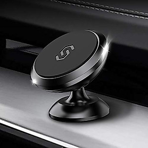 Syncwire Magnetic Car Phone Holder for Dashboard, Cell Phone Car Kits, 360° Adjustable Magnet Cell Phone Mount Compatible with iPhone, Samsung, LG, GPS, Mini Tablet and More