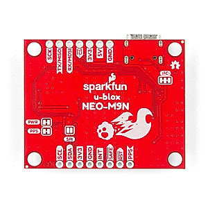 SparkFun (PID 15712 GPS Breakout - NEO-M9N, U.FL (Qwiic) 92-Channel M9 Engine GNSS Receiver