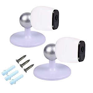Haoyou Table Ceiling Mounts Compatible with Magnetic Arlo/Arlo Pro/Arlo Pro 2 Camera (2 Pack White)