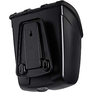 San Jamar Saf-T-Ice Plastic Scoop Caddy for Scoops, 86 oz, Black