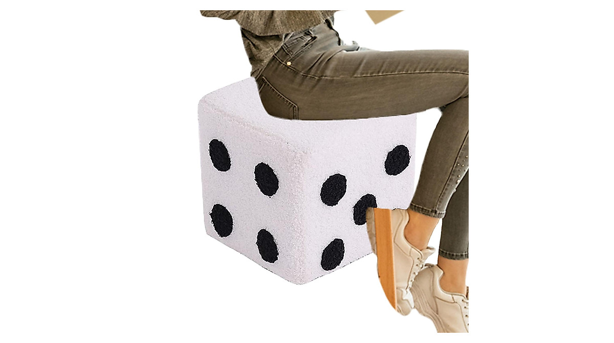 Huvqianu Dice Chair: Fun & Unique Stool for Kids