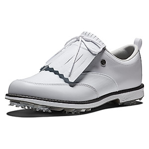 FootJoy Women's Premiere Series-Issette Golf Shoe, White/White, 9.5 Wide