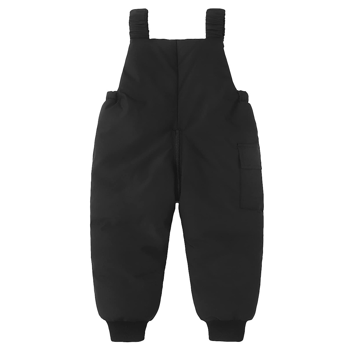 SEAUR Baby Snow Bib Pants - Warm Down Trousers for Boys and Girls, Thick Winter Pants for Skiing, Toddler