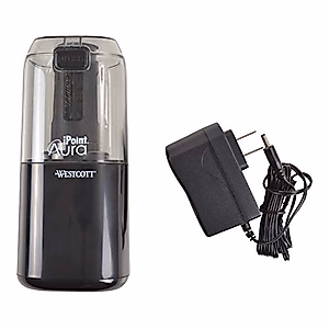 Westcott iPoint® Aura Electric Pencil Sharpener, Assorted Colors (17214)