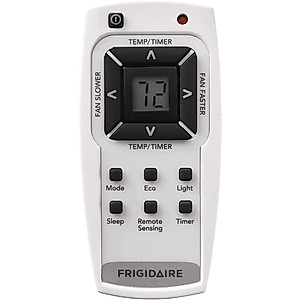 Frigidaire FFTA103WA1 24" Energy Star Through The Wall Air Conditioner with 10000 BTU Cooling Capacity, 115 Volts, 3 Fan Speeds, Remote Control, Programmable Timer and Auto Restart in White