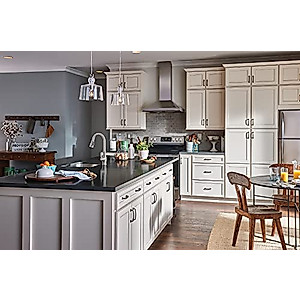 Moen Brantford Spot Resist Stainless One-Handle Pulldown Kitchen Faucet Featuring Power Boost and Reflex, 7185SRS