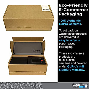 GoPro HERO10 Black- E-Commerce Packaging - Waterproof Action Camera with Front LCD & Touch Rear Screens, 5.3K60 Ultra HD Video