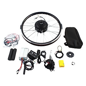 OUKANING Electric Bicycle Motor Kit 36V 250W Electric Bike Conversion Kit Front Wheel Powerful Motor E-Bike Conversion Kit for 20" Bike (20" 36V 250W Front Wheel)
