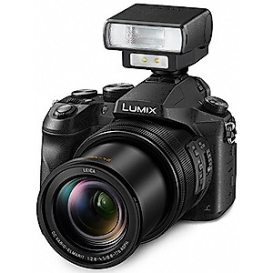 Panasonic LUMIX DMC-FZ2500 20.1 MP 20x F/2.8-4.5 Leica Optical Zoom Digital Camera + MIC-403 Mini Zoom Microphone + 64GB Accessory Bundle