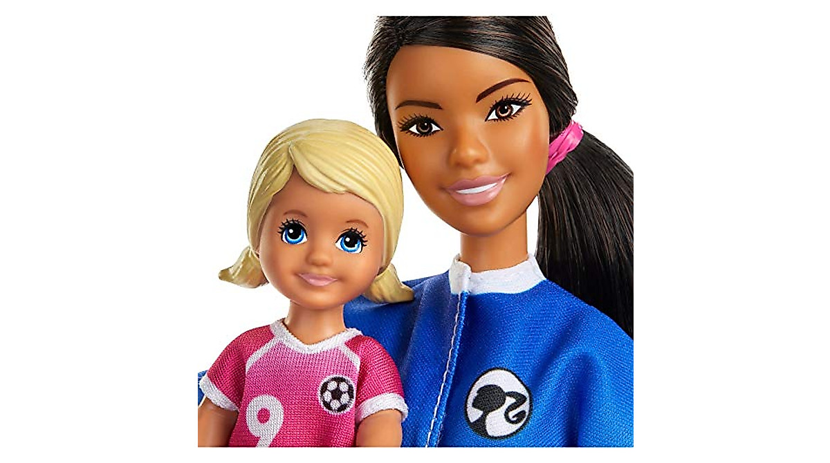 Barbie Soccer Coach Playset - Fun for Ages 3 and Up