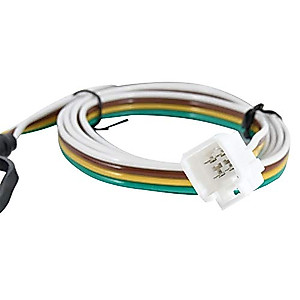 RED WOLF 4 Pin Trailer Wiring Harness Connector Adapter Compatible with Toyota Highlander 2011-2019 for Towing Trailer Add Brake/Signal Light, 4 Way Flat Cable Plug Adaptor Kit