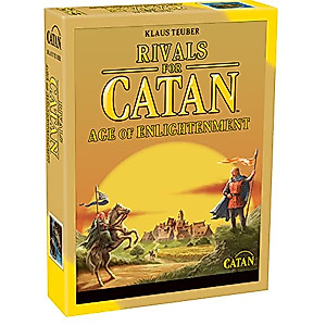 Rivals for CATAN Age of Enlightenment Card Game EXPANSION - Chart New Territories! Strategy Game for Kids & Adults, Ages 10+, 2 Players, 45-90 Minute Playtime, Made by CATAN Studio