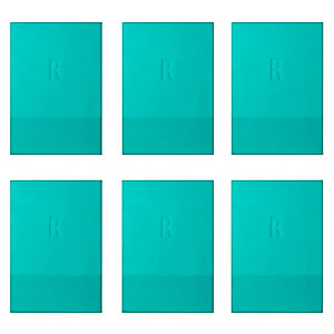 BOOLOOEN Pack of 6 Screen Printing Squeegees, Self-Adhesive Screen Stencil Printing Squeegee, Rubber Squeegee Screen Printing Tools for Applying Chalk Paste or Ink