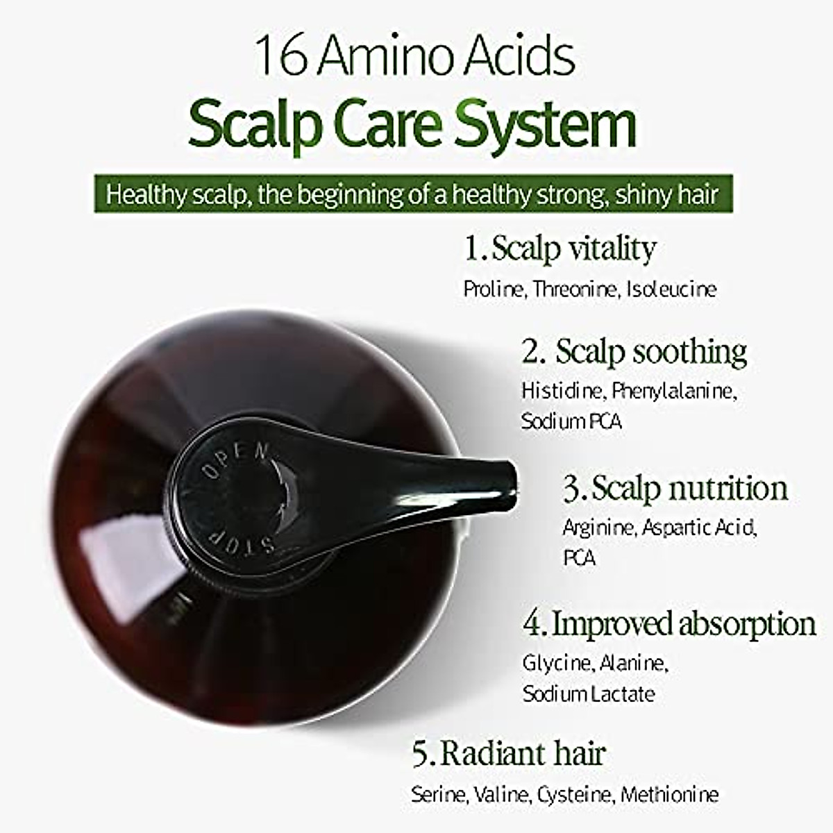 Bouquet Garni NARD Scalp Deep Cleansing Shampoo 33.8 Fl Oz - Natural Surfactant Anti Dandruff Shampoo for Itchy Dry Scalp - Natural Calming Ingredients Lavender Rosemary Argan Jojoba Oil Amino Acids