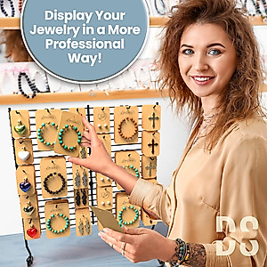 Jewelry Display Stand With 26 Hooks by DS - For Retail Sales of Earrings, Bracelets, Keychains