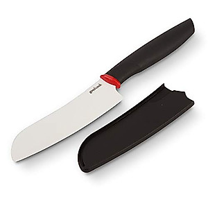 GoodCook 20418 Touch Ceramic Santoku Knife, 5", Multicolored